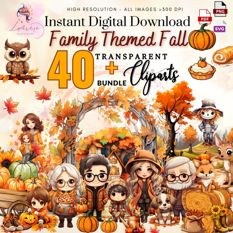 Kawaii Fall Png - Etsy