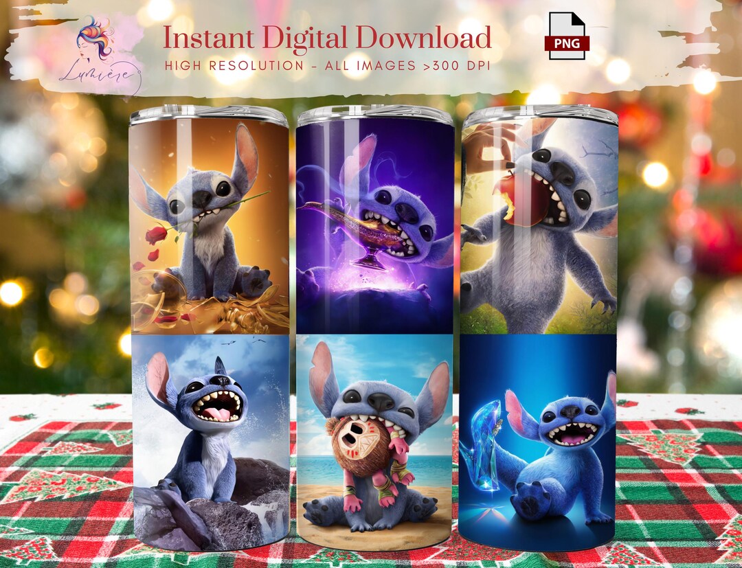 Blue Character 20oz Tumbler Wrap, Skinny Tumbler Wrap, Kids Tumbler ...