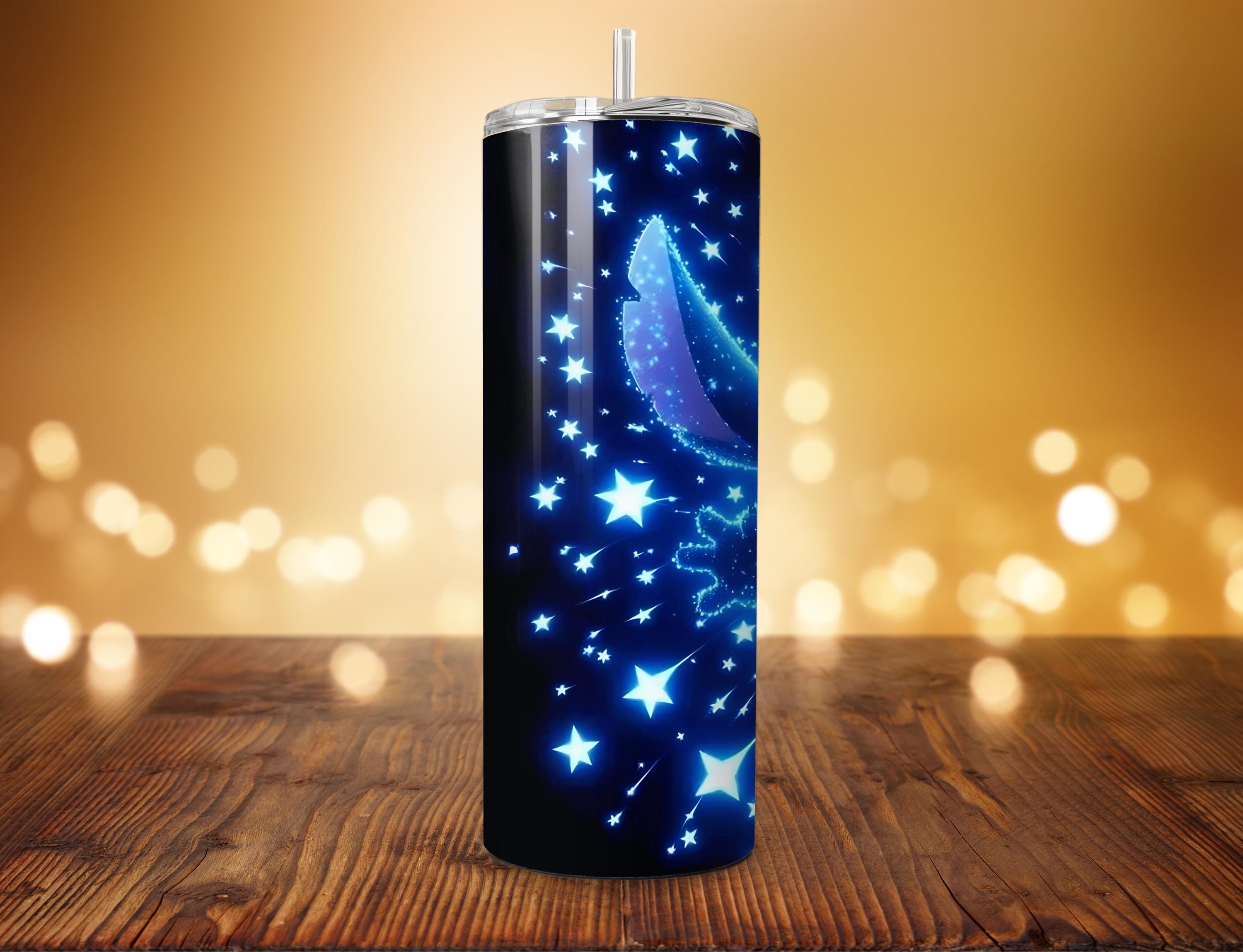 Cartoon Sti-tch 20oz Tumbler Wrap ~ Skinny Tumbler Wrap ~ Kids Tumbler ...