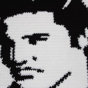 Elvis Crochet Graphgan Tapestry - Etsy