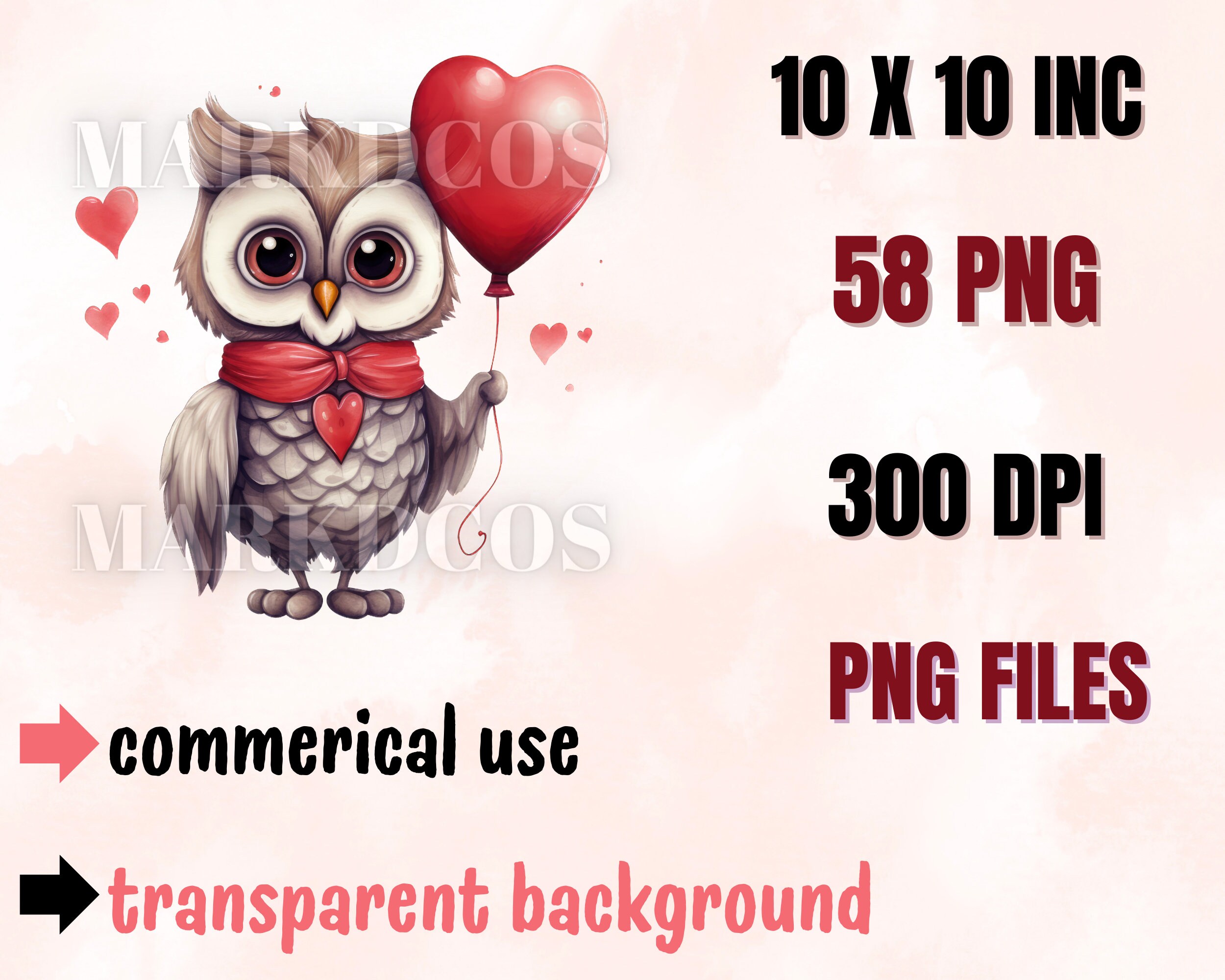 58 PNG Watercolor Valentine's Day Owl Clip Art, Love Owl Couple Clip ...