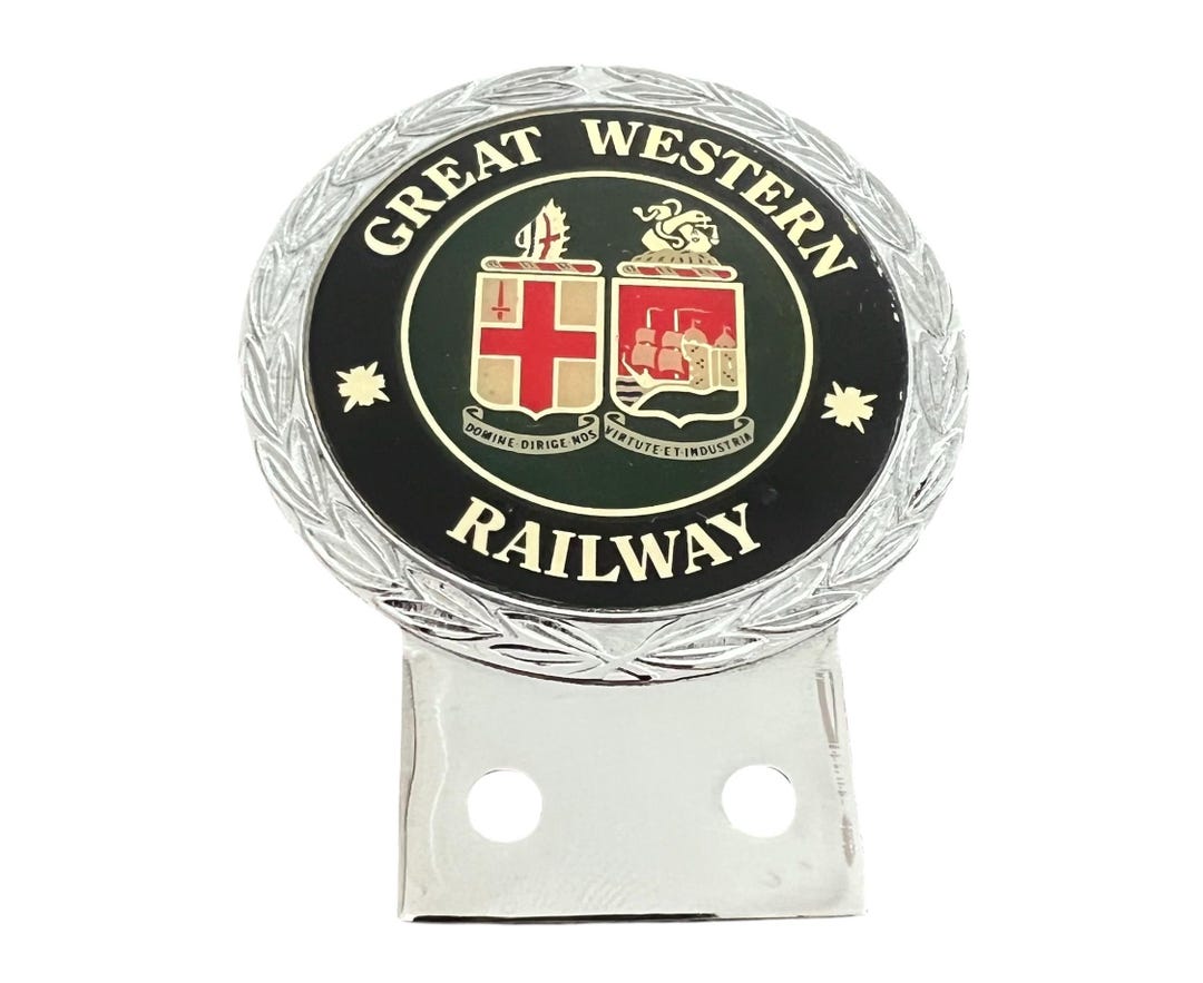 Vintage 1960s GWR Great Western Railway Car Badge - Etsy