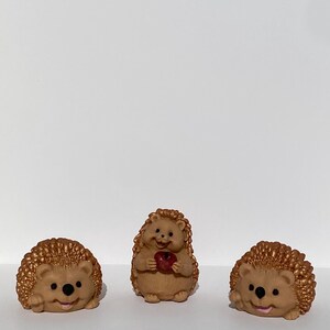Fondant Hedgehog, Hedgehog Cake Toppers of Hedgehogs, Cute Hedgehogs ...