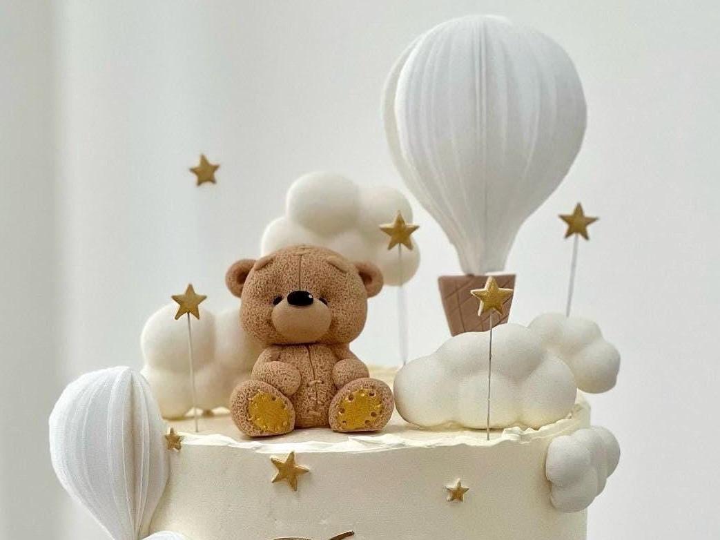 Fondant Teddy Bears Cake Topper,bear Cake Topper,teddy Cake Topper ...