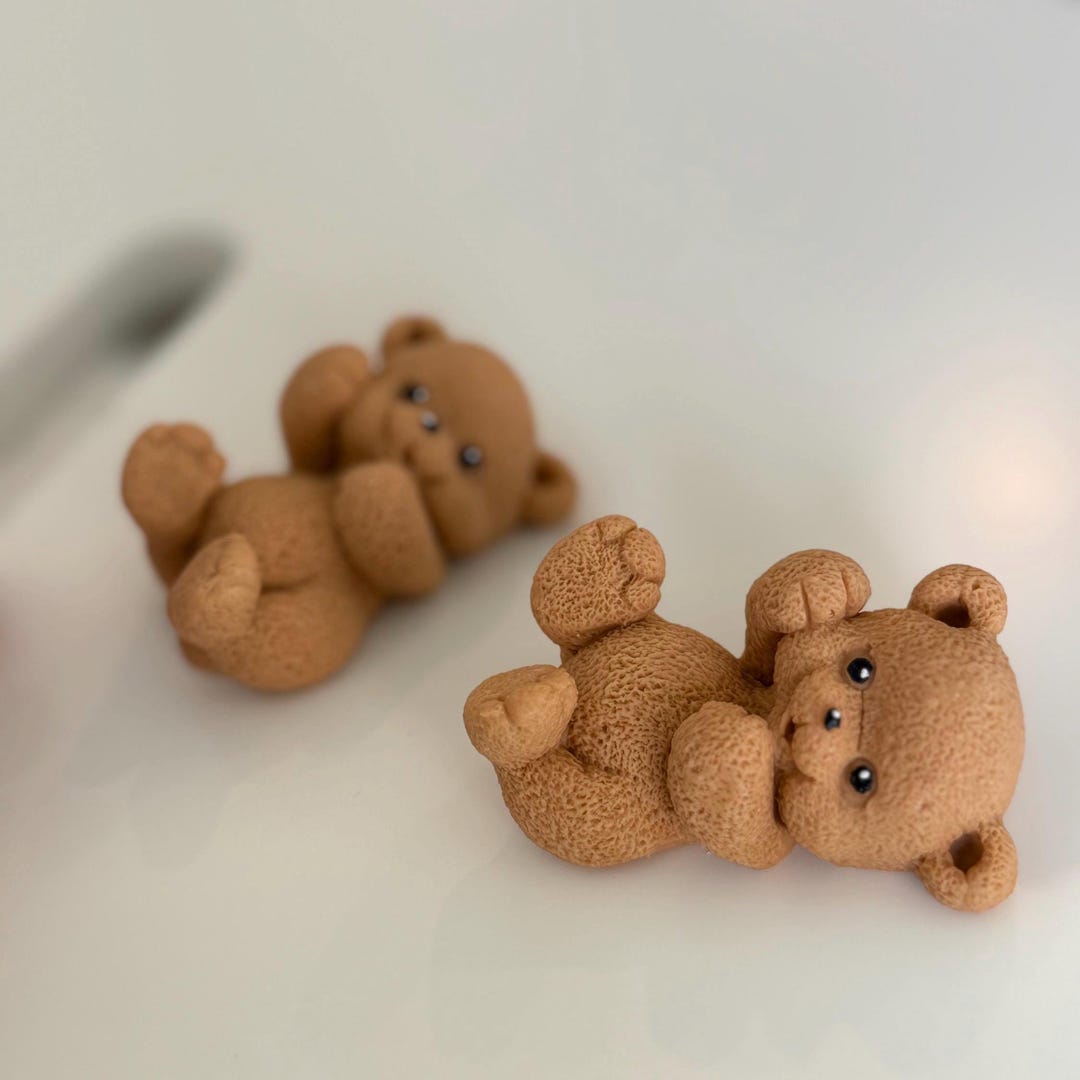 Fondant Teddy Bears Cake Topper,mini Teddy Bears,mini Bears,fondant ...