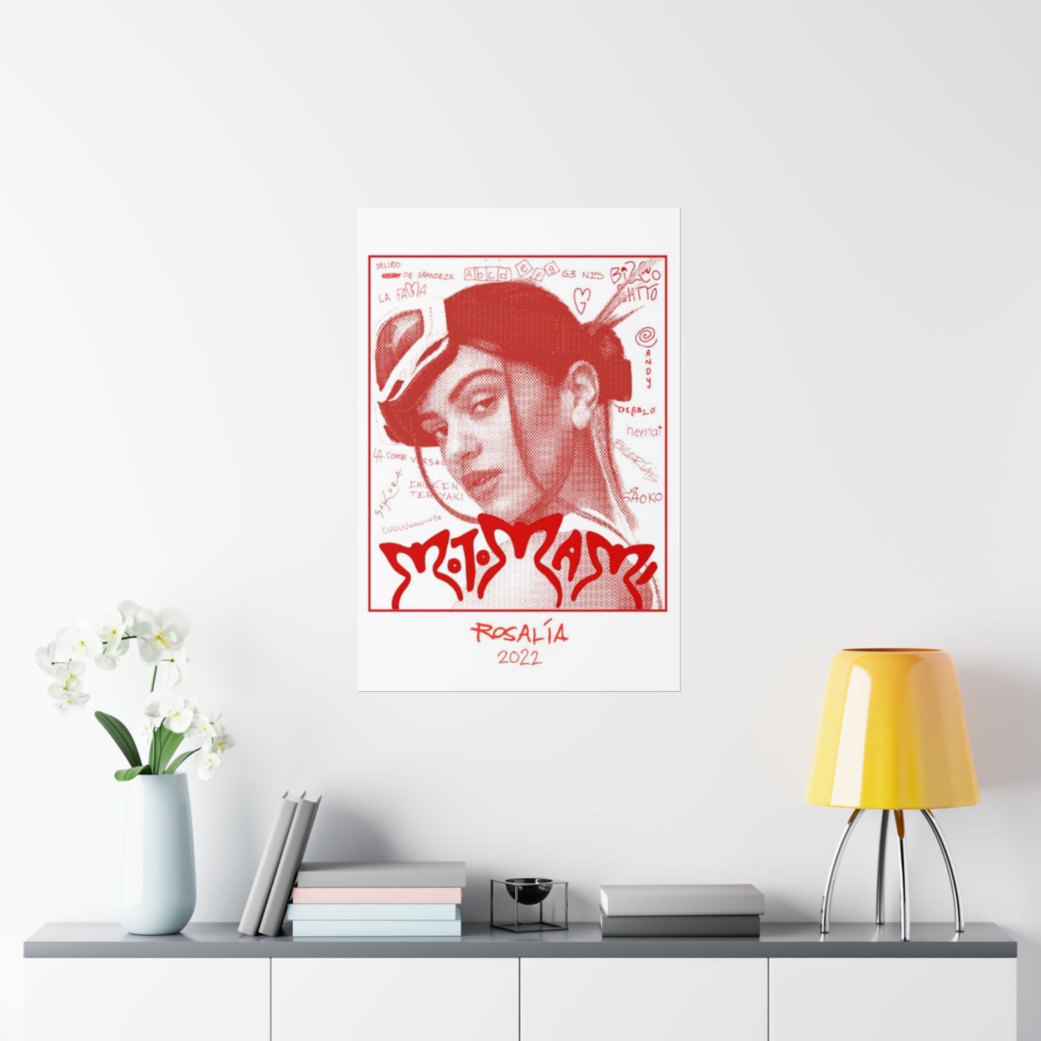 Rosalía Motomami Póster, Rosalia Poster, Póster De Cantante Rosalía ...