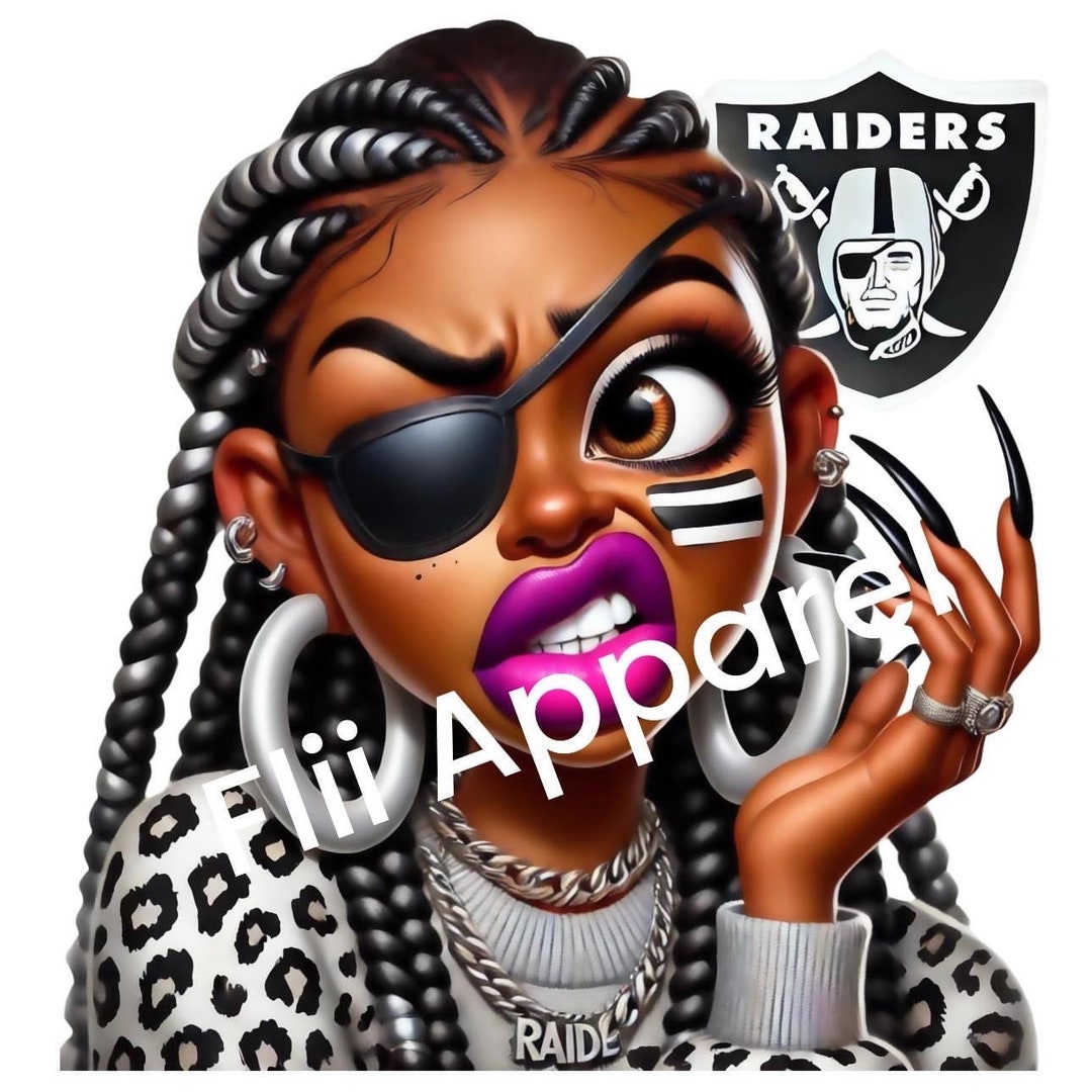 Quirky Womens Sports Png-raiders - Etsy