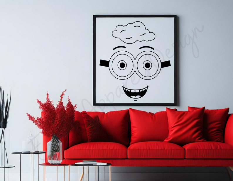 Minion Face Svg Minion Face Vector Minion Eyes Cute Minion Minion Head Minion Cut File