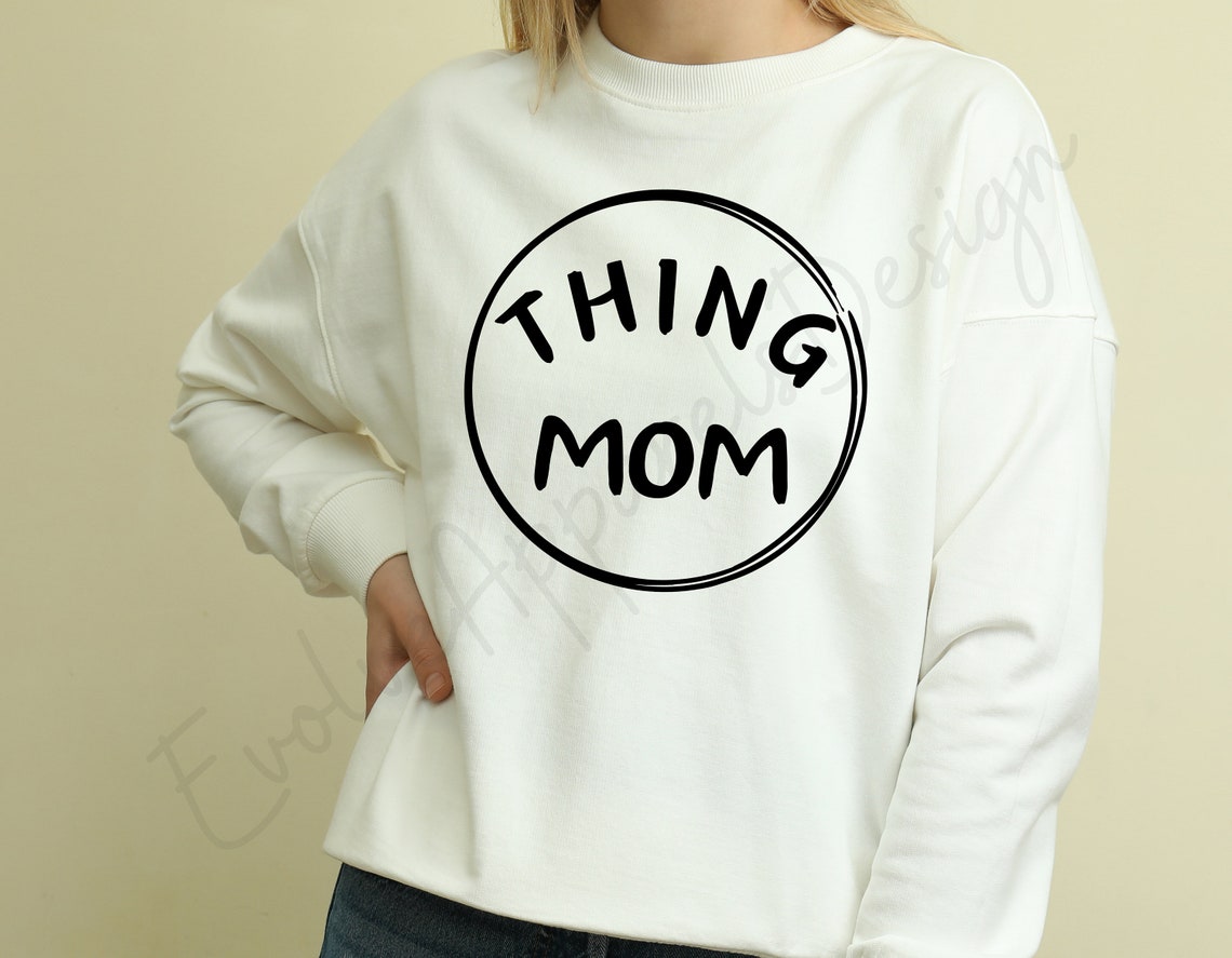 Thing 1 Thing 2 SVG Cut File, Thing Dad Svg,,thing Mom Svg,thing Svg ...