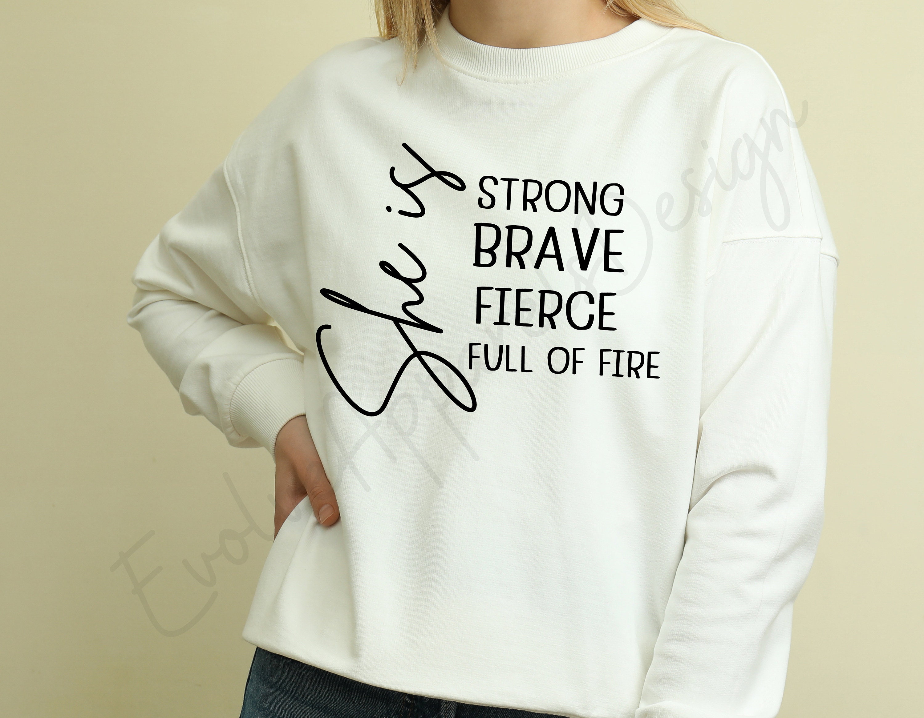 She is SVG, Strong Svg,fierce SVG, Brave Svg,full of Fire Svg, Girl ...