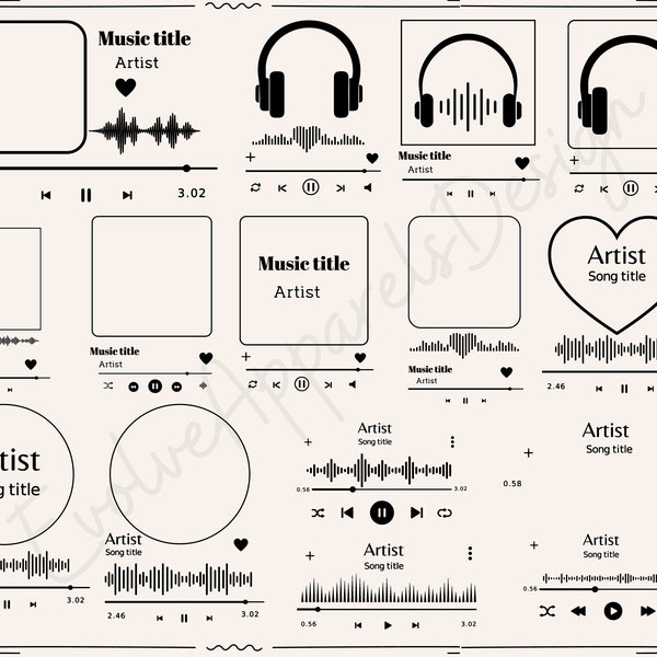 Spotify Svg - Etsy
