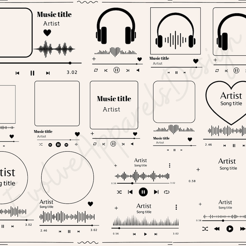 Spotify Svg - Etsy