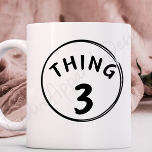 Thing 1 Thing 2 SVG Cut File, Thing Dad Svg,,thing Mom Svg,thing Svg ...