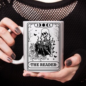 The Reader Tarot Card SVG, the Reader Svg, Reading Svg, Book Lover Svg ...