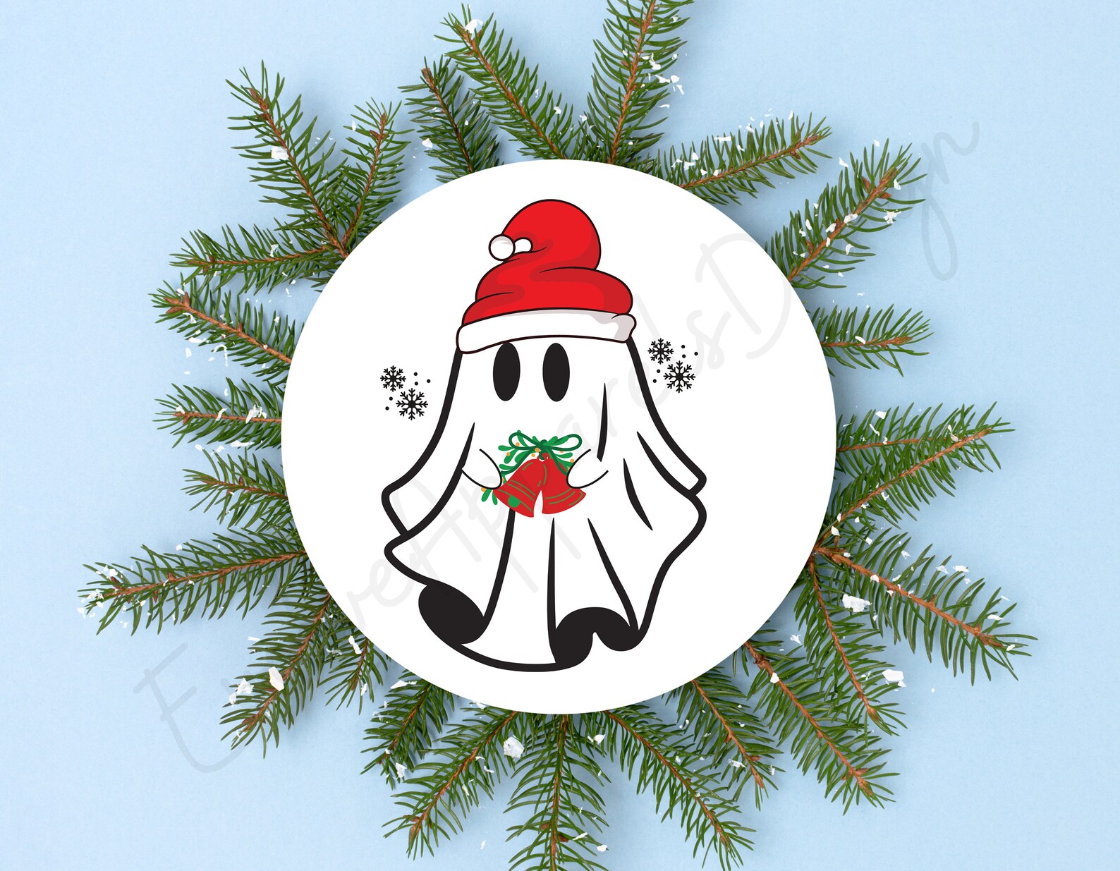 Christmas Ghost SVG Bundle,halloween Svg,christmas Ghost Shirt,retro ...