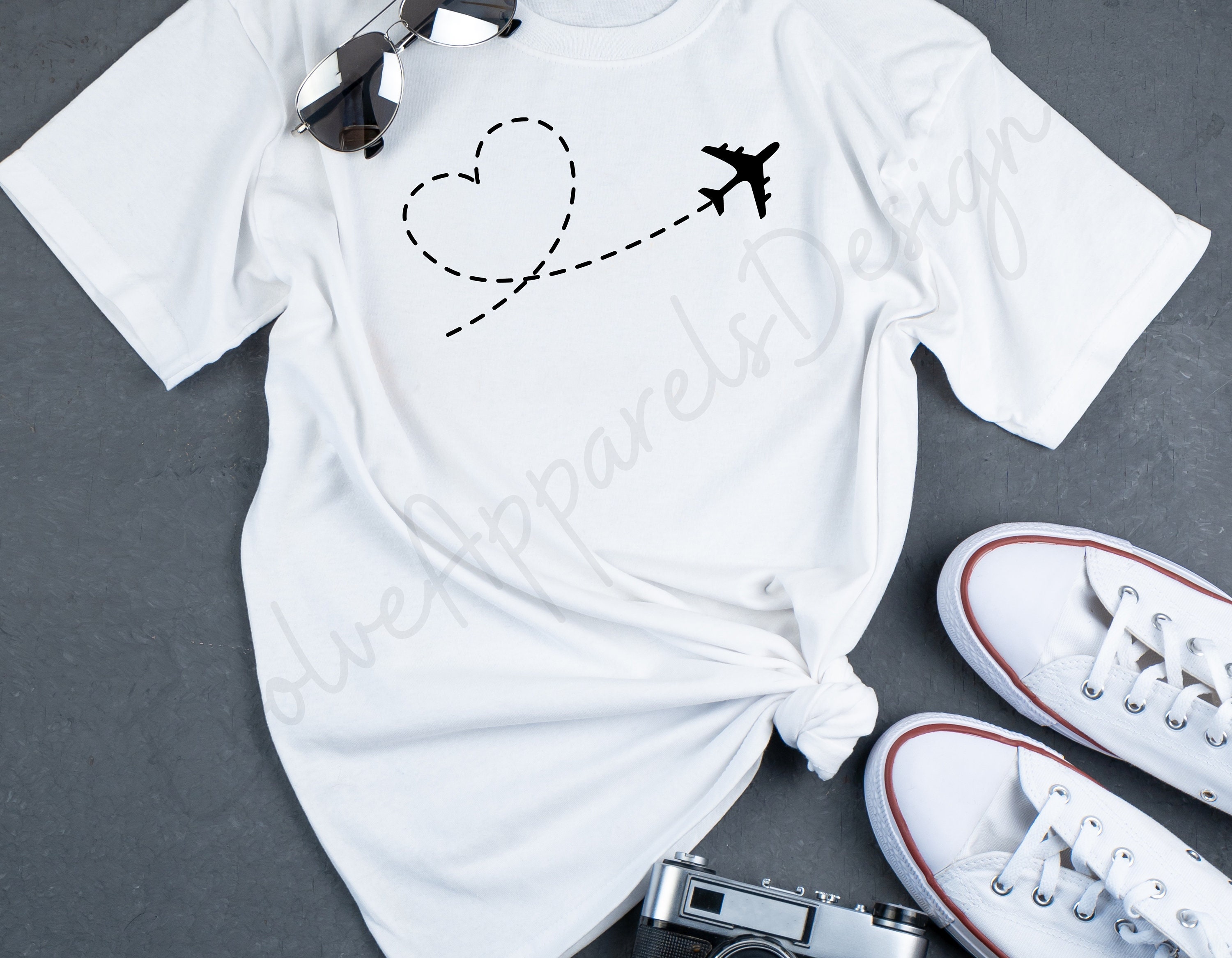 Airplane Path Bundle SVG PNG Files for Cutting Machines, Digital ...