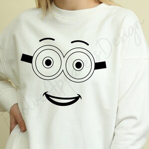 Minion Face Svg, Minion Face Vector, Minion Eyes, Cute Minion, Minion ...