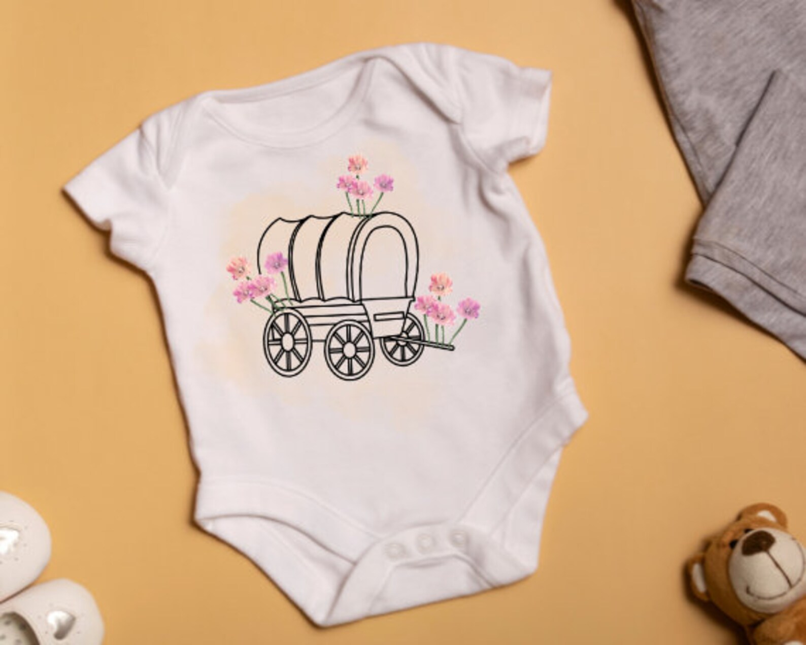 30 Wagon SVG Bundle, Gypsy Caravan Svg, Gypsy Wagon Clipart, Gypsy ...