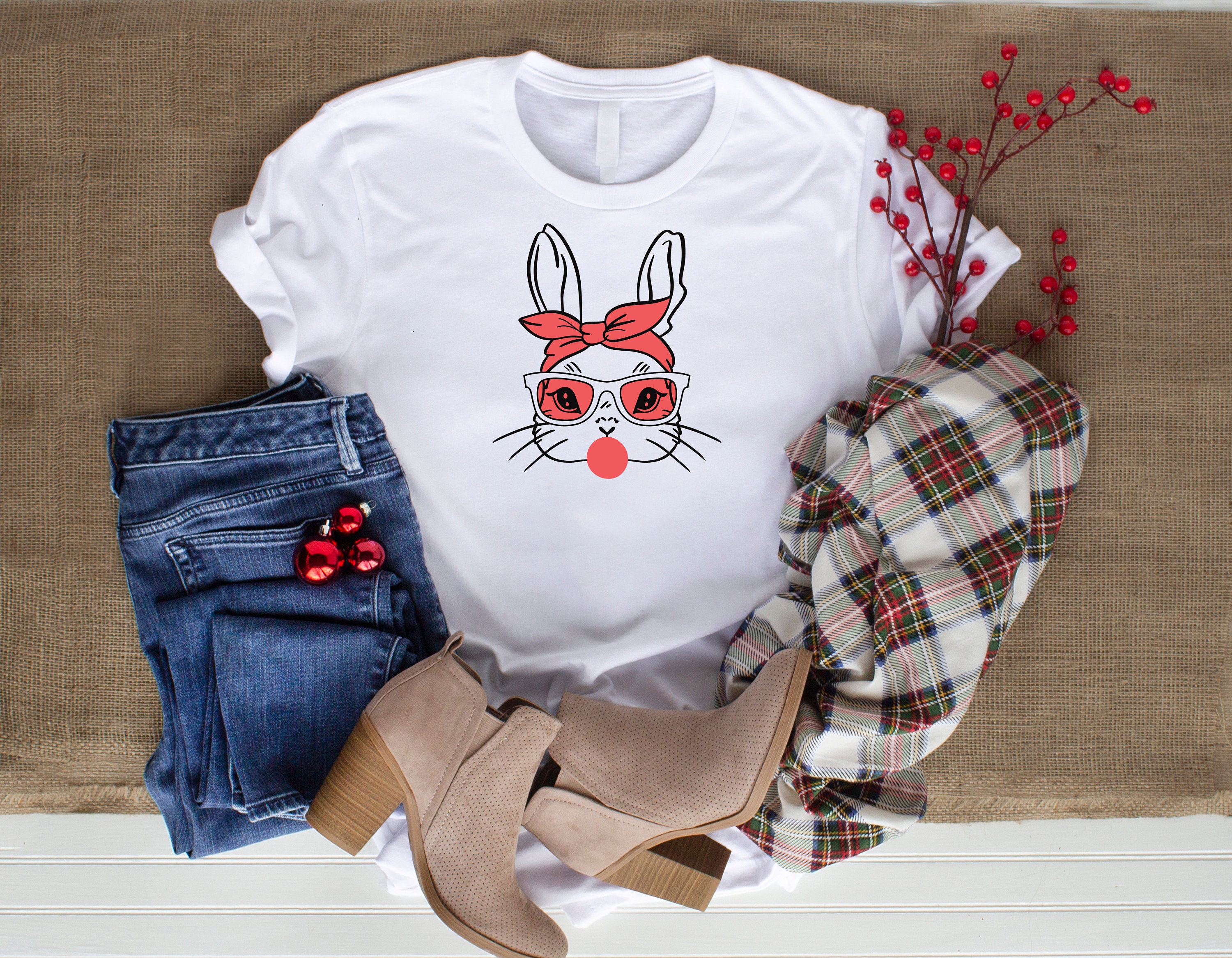 Bunny Face SVG, Easter SVG Cut Files, Woodland Rabbit Clip Art ...