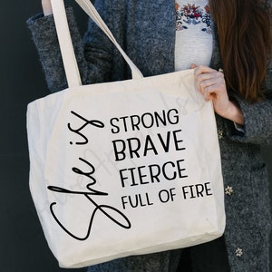 She is SVG, Strong Svg,fierce SVG, Brave Svg,full of Fire Svg, Girl ...