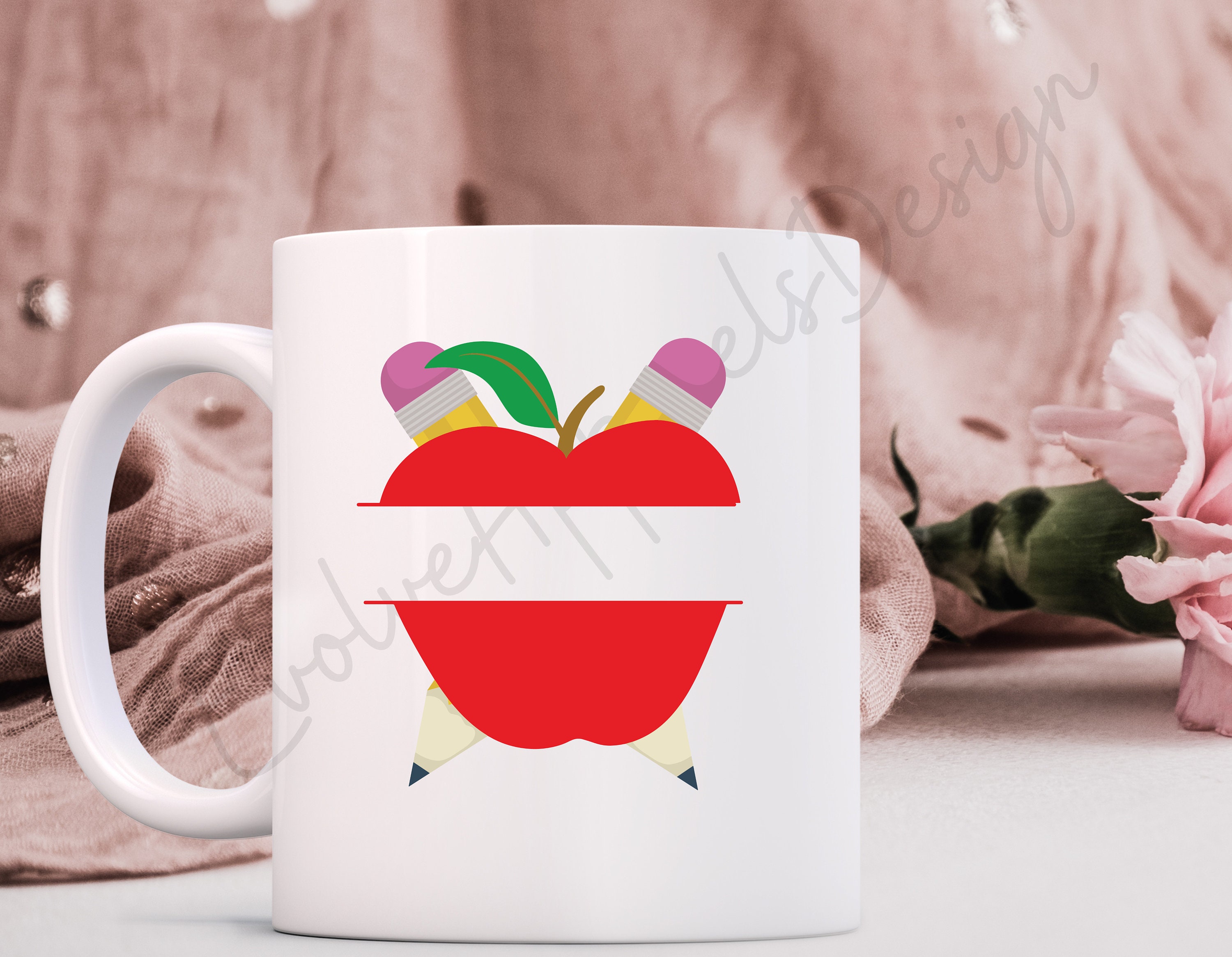 Apple SVG, Apple Cut File,apple Monogram Svg, Apple Clipart,apple ...