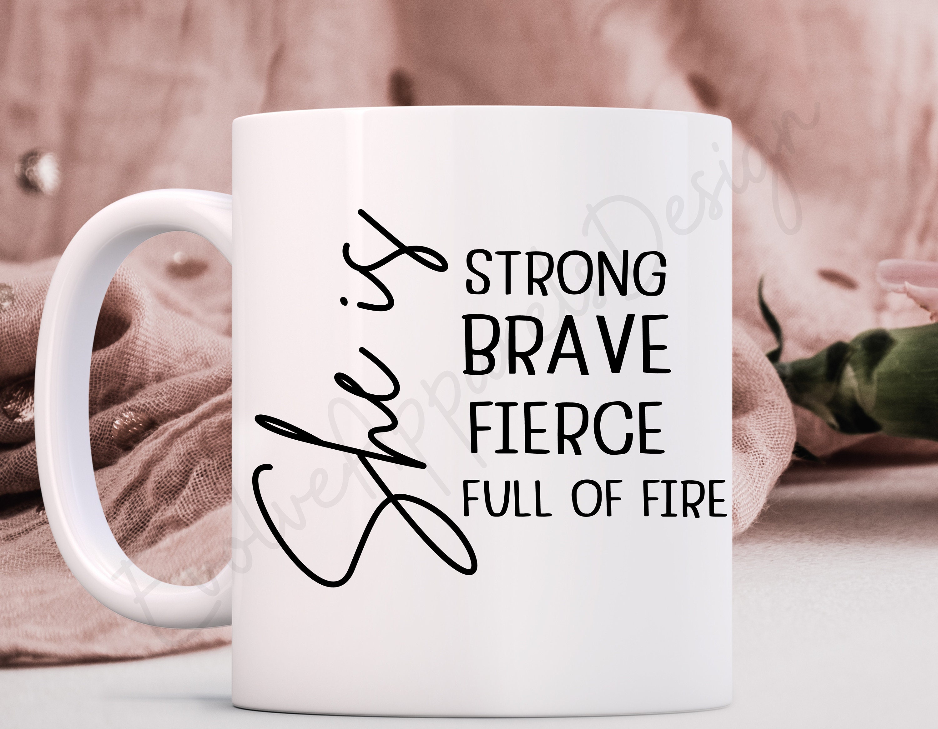 She is SVG, Strong Svg,fierce SVG, Brave Svg,full of Fire Svg, Girl ...