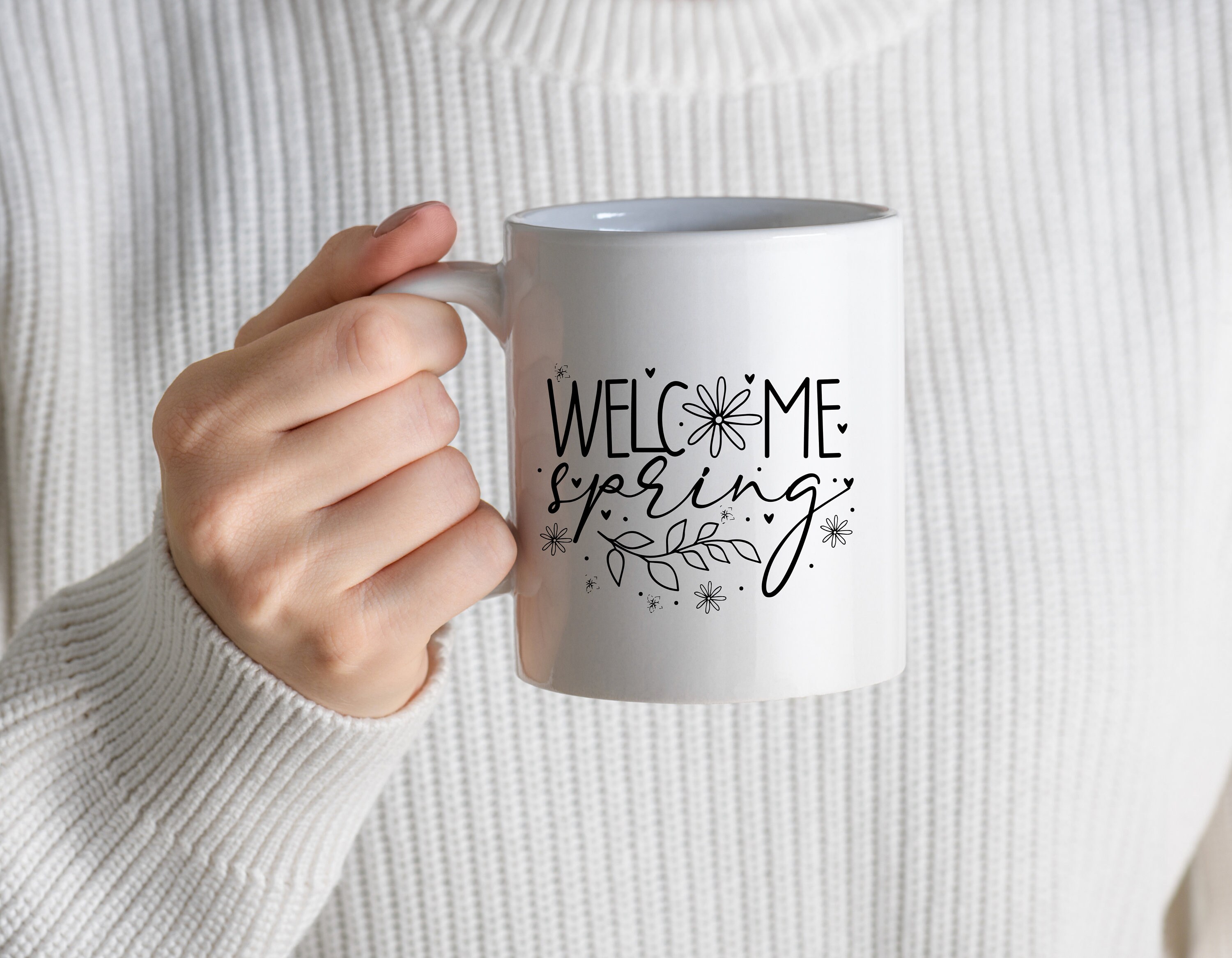 Spring SVG Bundle Hello Spring SVG Easter SVG Welcome - Etsy