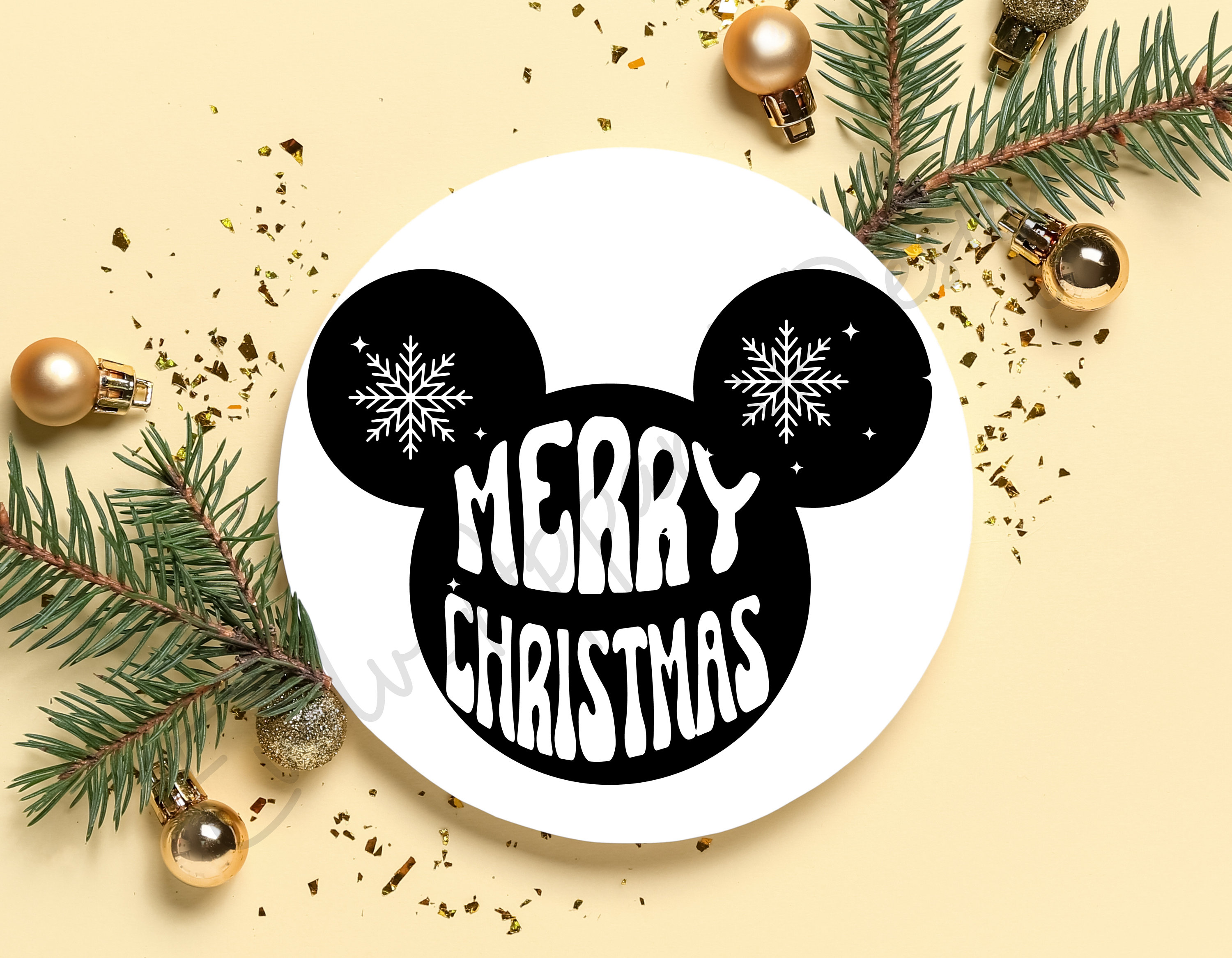 Christmas Mickey Mouse SVG Bundle, Holiday Designs (digital Files) - Etsy