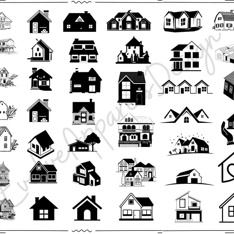 House Svg - Etsy