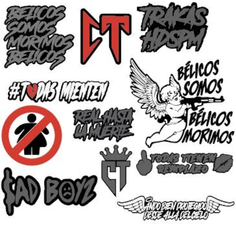 Logo corridos tumbados - Etsy México