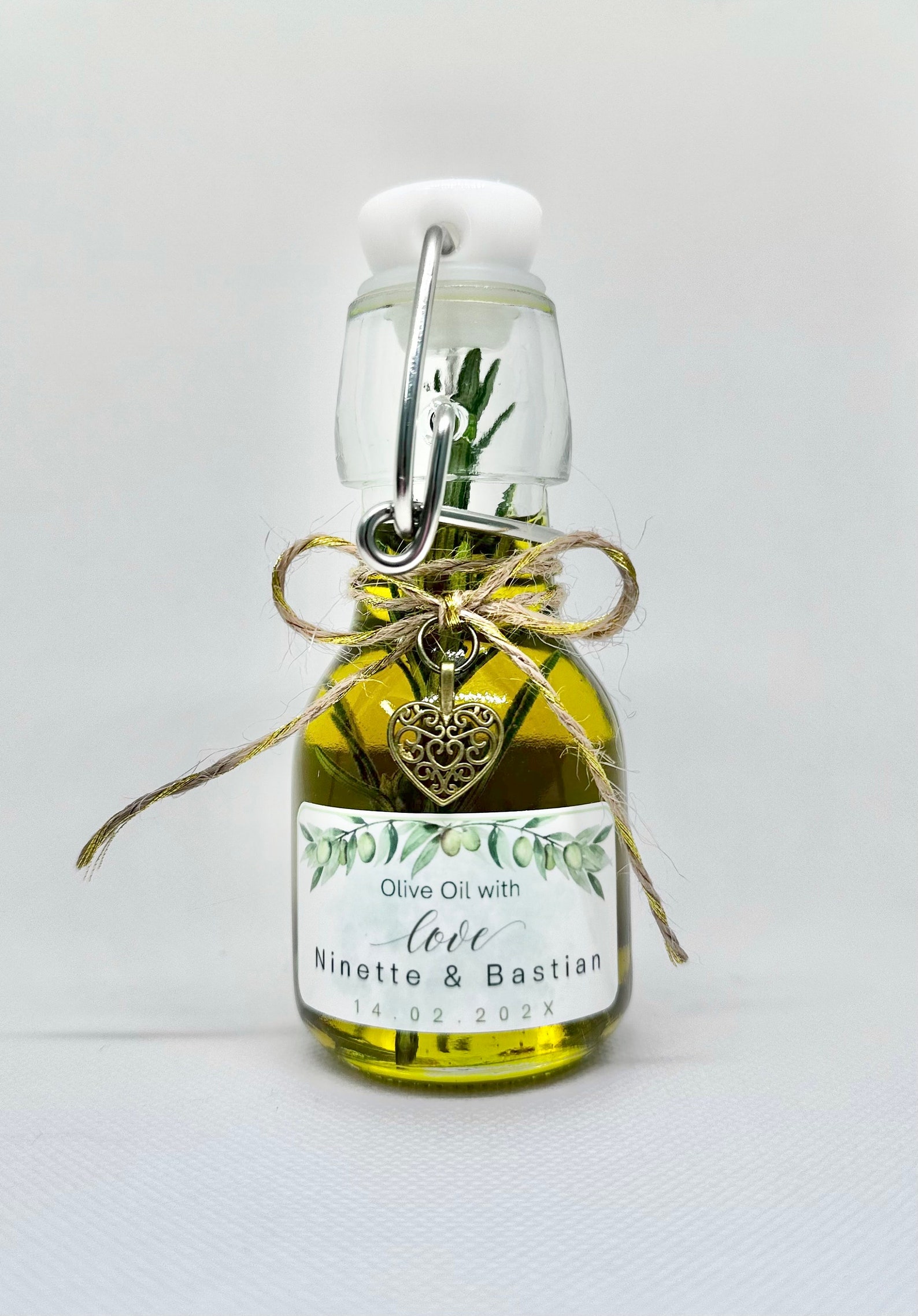 Fill Your Own Olive Oil Wedding Favors, Olive Oil 60 Ml Swing Lid Glass Bottles, Unique Olive ...