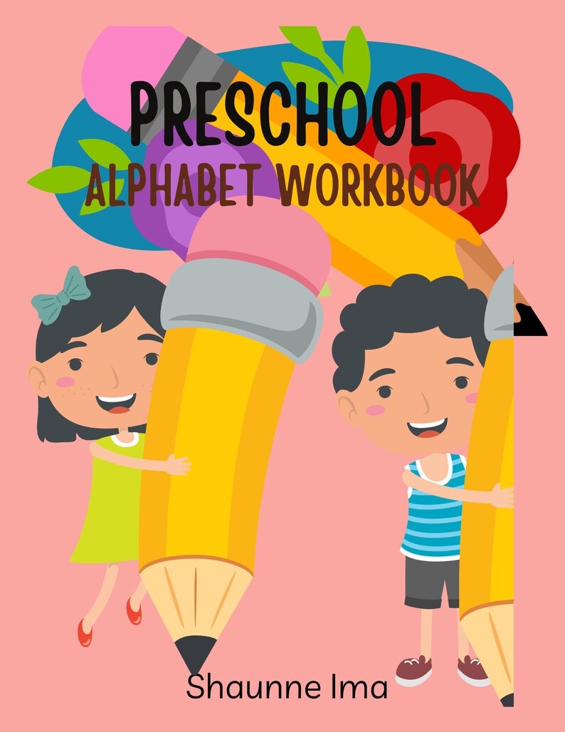 Libro de trabajo del alfabeto preescolar copia impresa - Etsy México