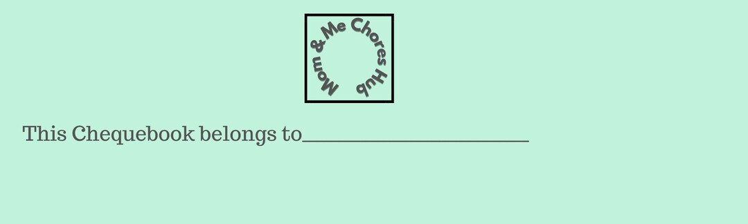 Cheque Book/bank Withdrawal Booklet for Kids Chores - Etsy