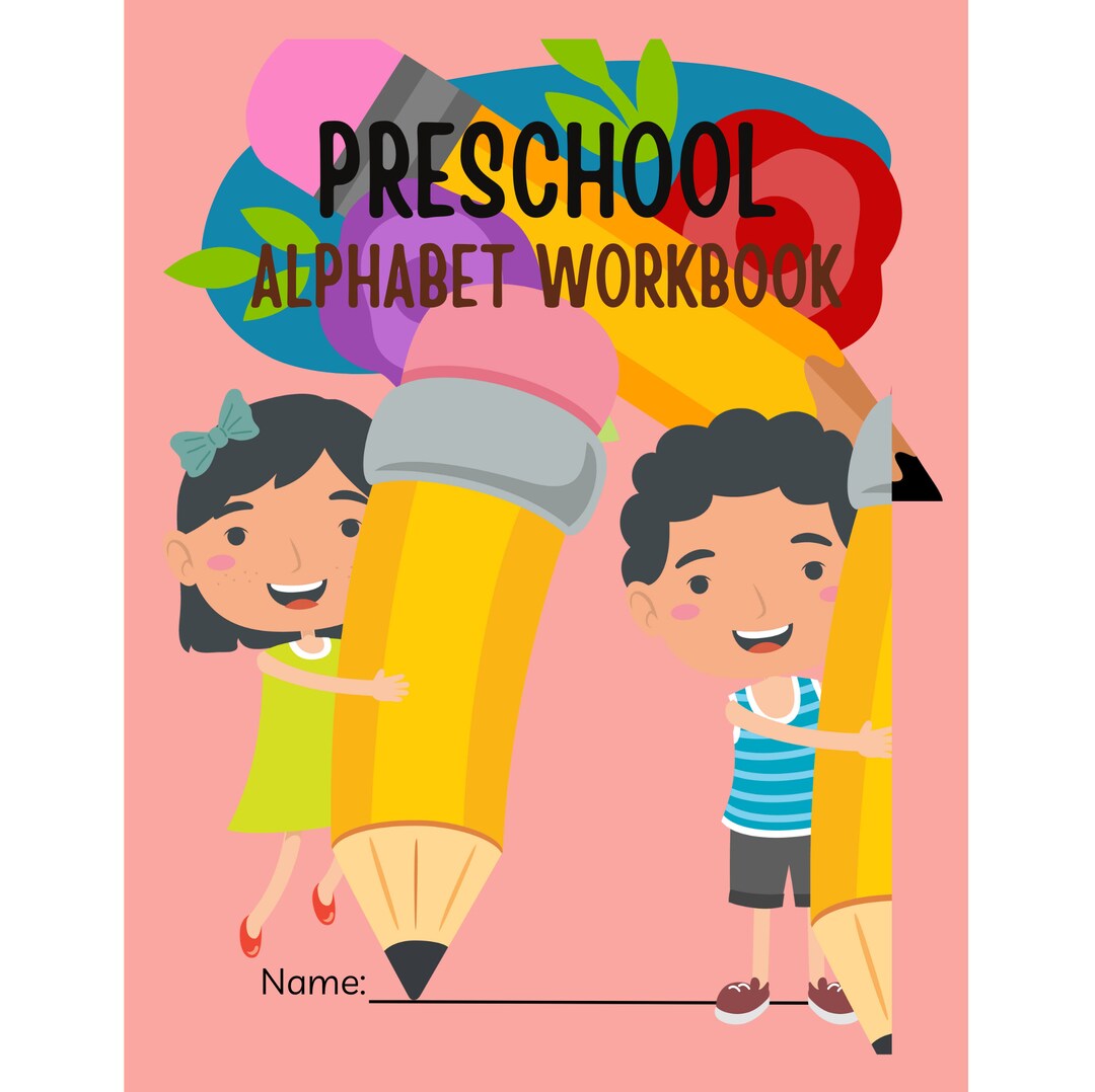 Preschool Alphabet Workbook - Etsy