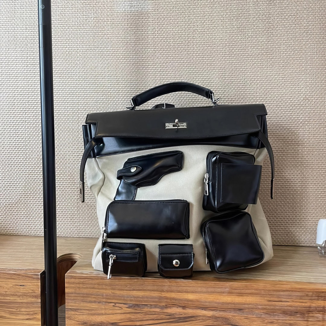 Punk Backpack, Unisex Cool Backpack, Leather Y2k Backpacks, Punk ...