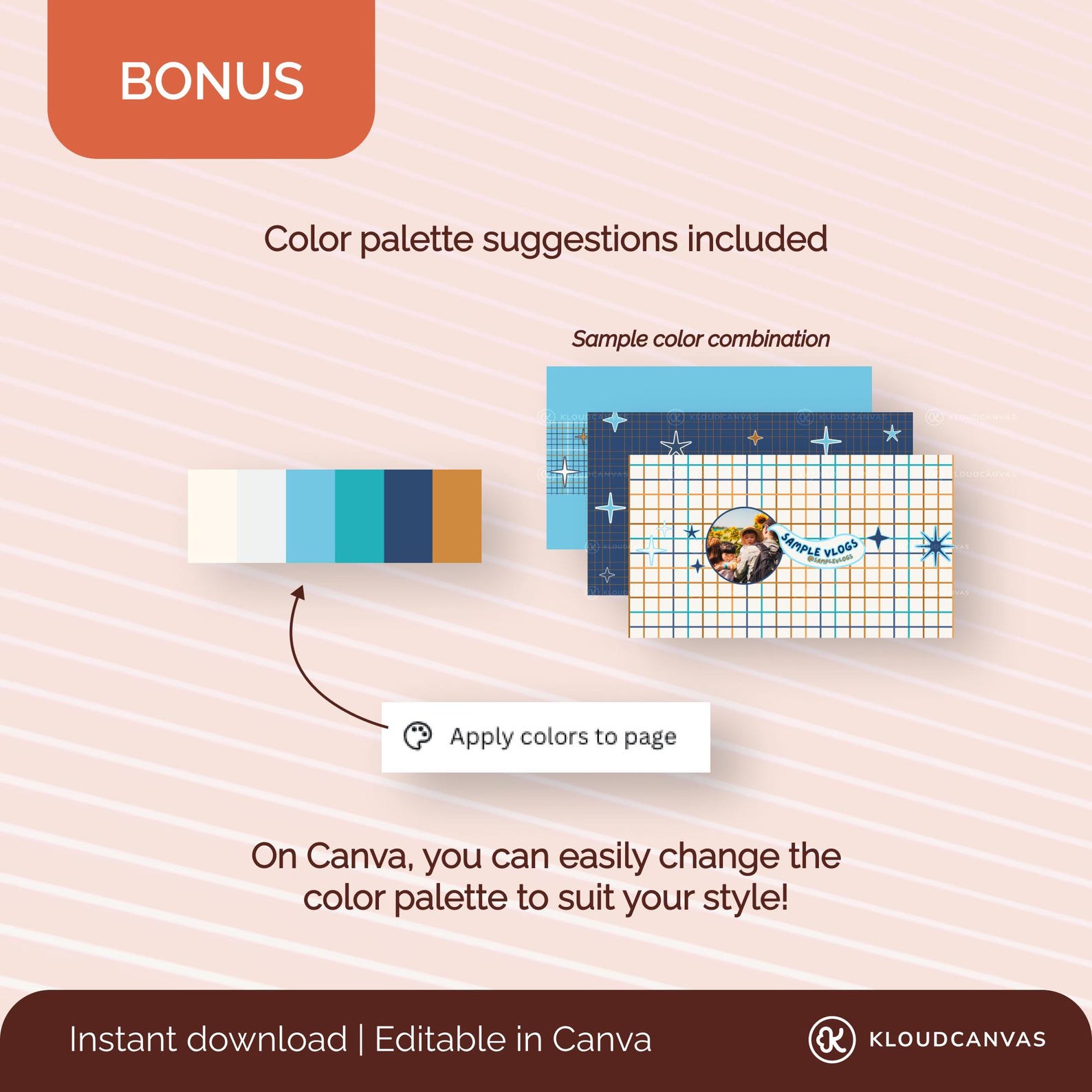 Youtube Branding Kit Colorful, Brand Kit for Content Creator, Lifestyle ...