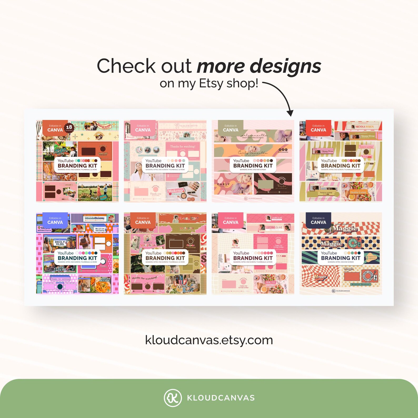 Youtube Banner Template, Trendy Aesthetic YT Channel Banner Art ...