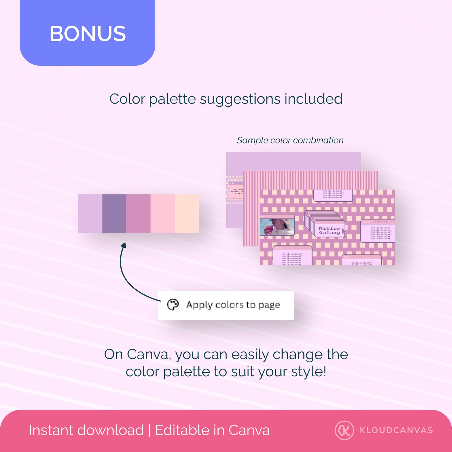 Youtube Branding Kit Bold UI Window Aesthetic, Brand Kit for Content ...