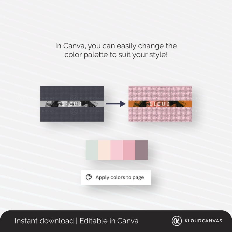 Youtube Banner Template, Branding Kit for Content Creator, Classy Black ...