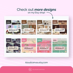 Youtube Branding Kit Bold UI Window Aesthetic, Brand Kit for Content ...