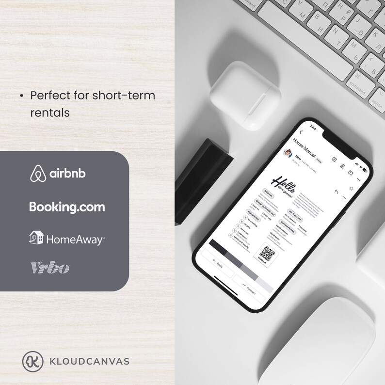 Printable Welcome Sign Canva Template, for Airbnb VRBO Booking Com ...