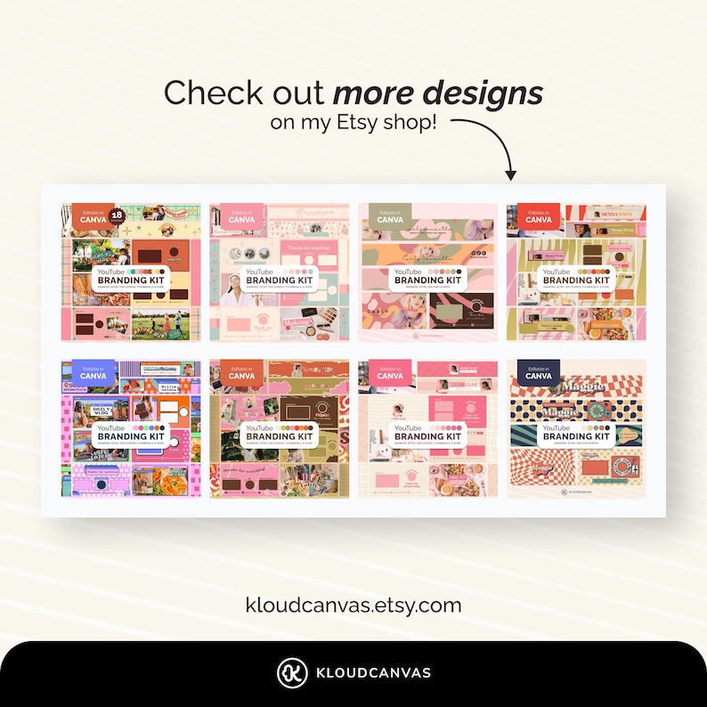 Twitch Banner, Youtube Banner Template, Custom Channel Banner, DIY ...