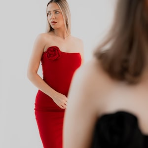 Strapless Bodycon Dress Sewing Pattern: Mini/midi/maxi (PDF Pattern) - Etsy