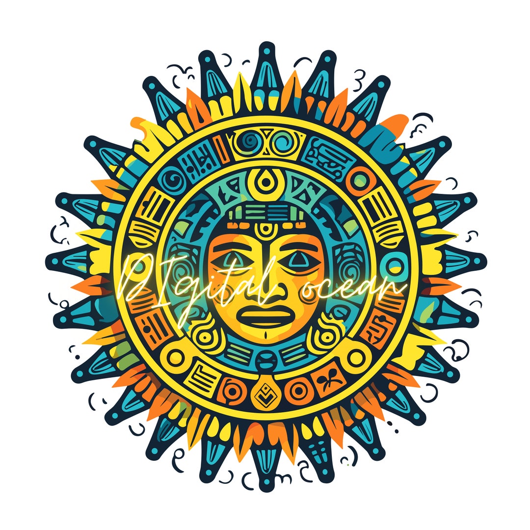 Sun Face SVG Png Eps Commercial Use Clipart Vector Graphics - Etsy