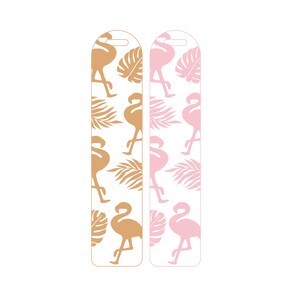 Bookmark SVG - Bookmark Template SVG, Flamingo SVG, Flamingo Bookmark ...