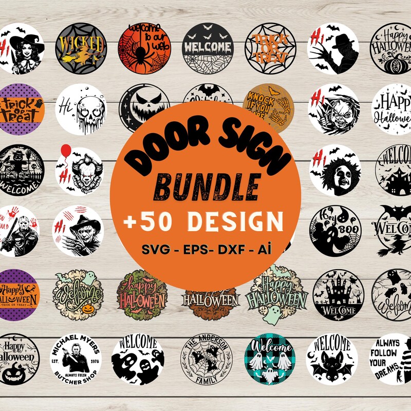 Door Sign Svg - Etsy