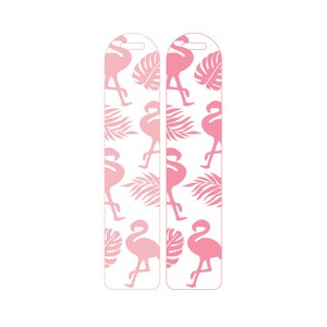 Bookmark SVG - Bookmark Template SVG, Flamingo SVG, Flamingo Bookmark ...
