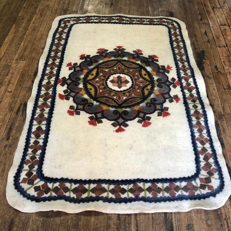 Felted Rugs - Etsy