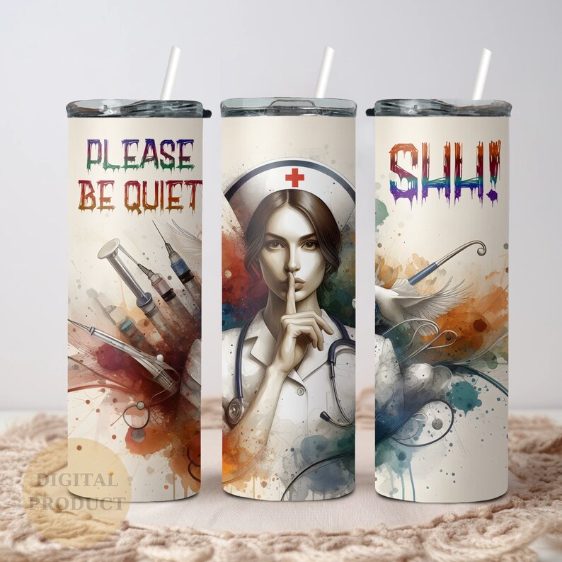 Nurse Tumbler Wrap Png, Nurse Affirmation Sublimation Tumbler Design ...