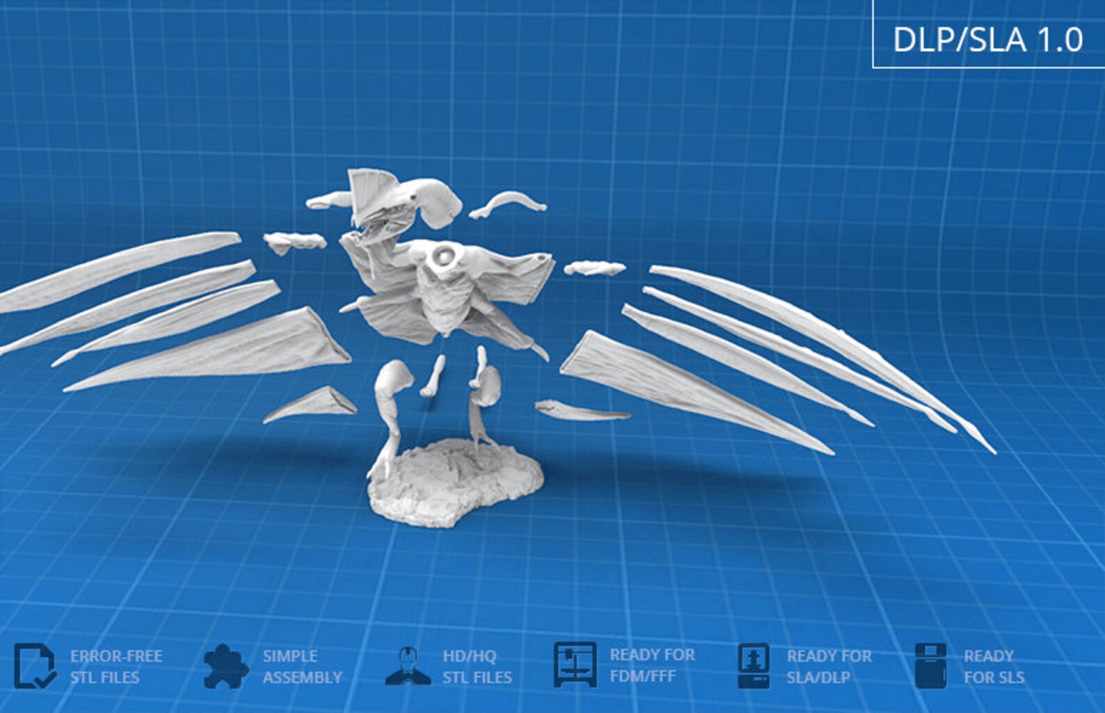 Avatar Toruk 3D Model STL File Avatar Toruk Figure Stl - Etsy Canada